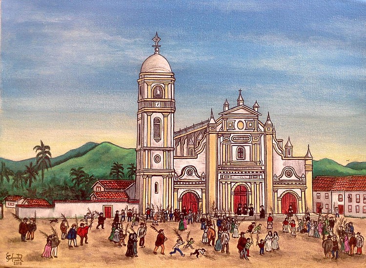 En exhibición en MA: pinturas sobre la época colonial colombiana ...